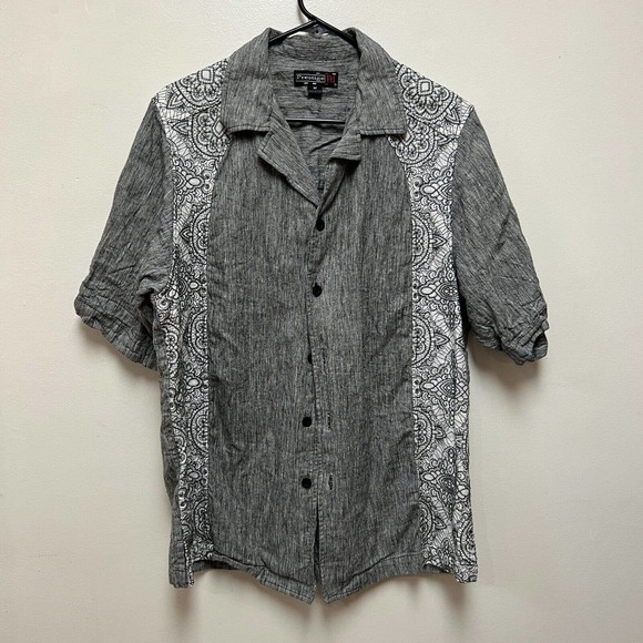 Royal Prestige | Shirts | Royal Prestige Pd Grey Short Sleeve Button ...